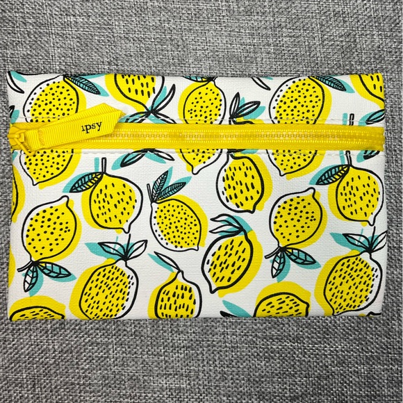 ipsy | Bags | Ipsy Lemon Makeup Bag | Poshmark